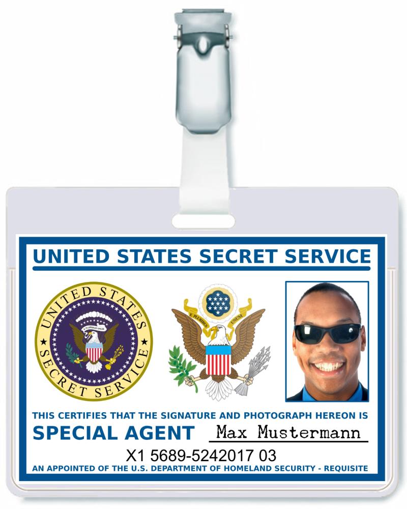 United States Secret Service Ausweis